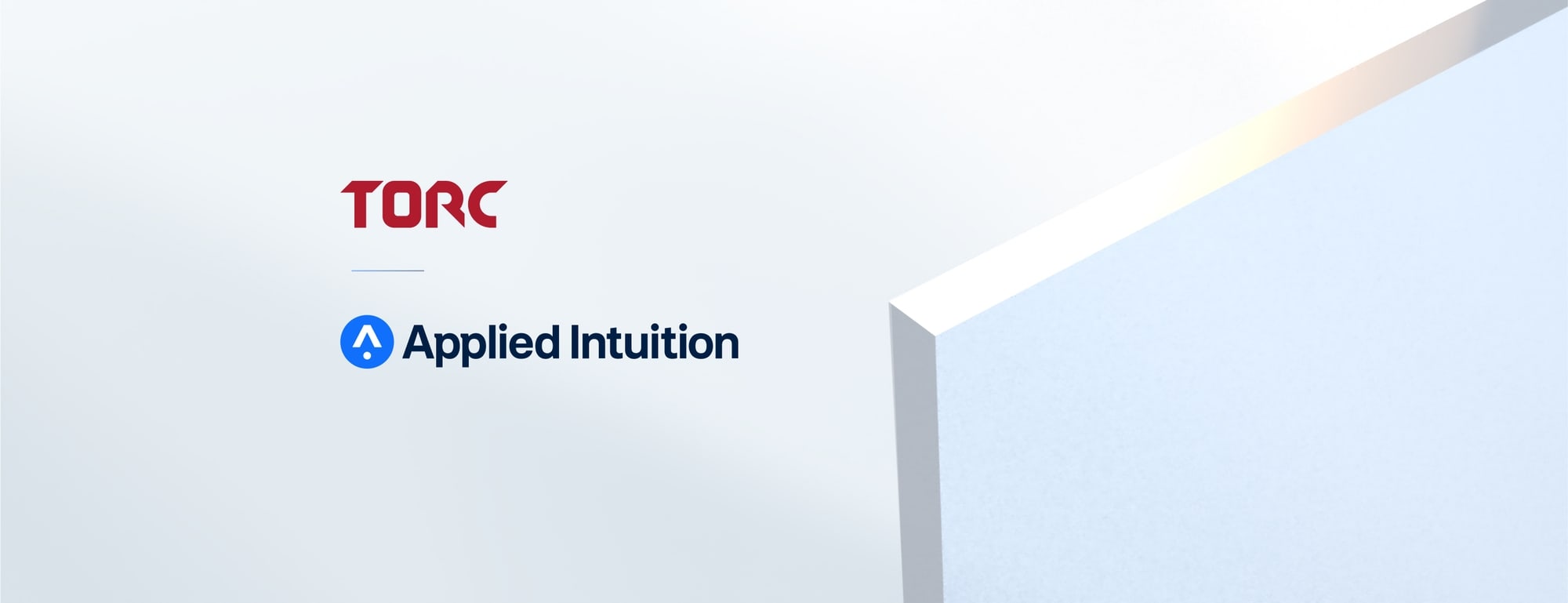 Torc, Applied Intuition Team Up in AI Simulation - Torc Robotics